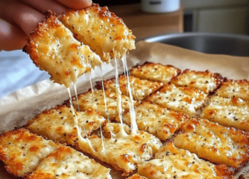 Cheesy Baked Parmesan Mozzarella Bites - Mouthwatering RECIPES