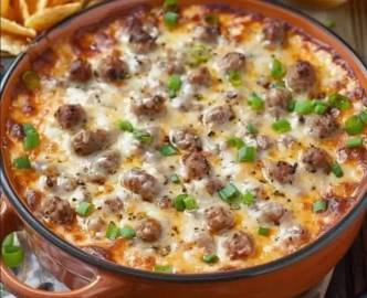 Hot Sausage Beer Cheese Dip - Mouthwatering RECIPES