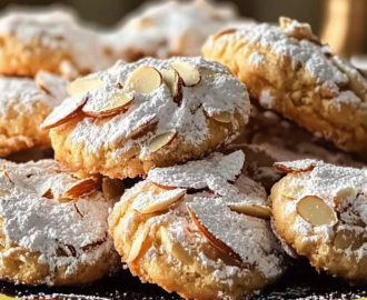 Italian Almond Cookies (Ricciarelli) Recipe - Mouthwatering RECIPES