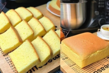 Fluffy and Moist Castella Cake Recipe - Mouthwatering RECIPES