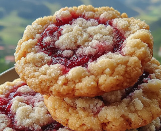 Buttery Raspberry Bliss Cookies - Mouthwatering RECIPES