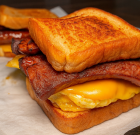 Ultimate Sausage, Egg & Cheese Breakfast Sandwich - Mouthwatering RECIPES